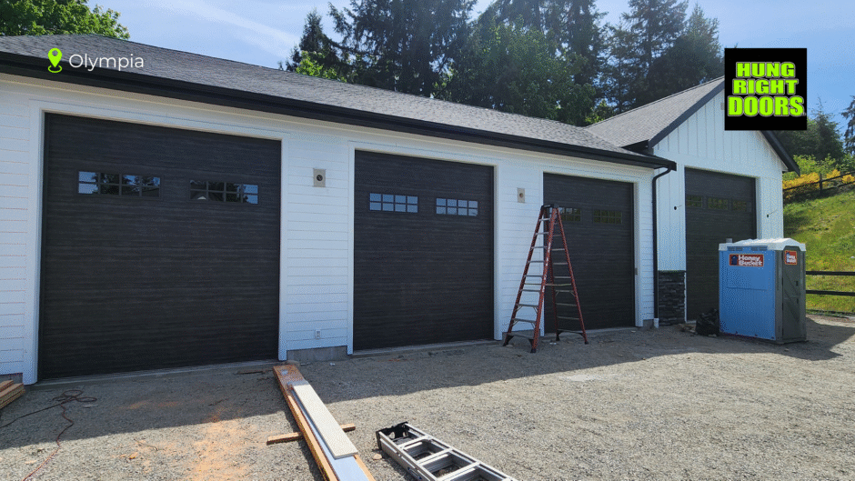 Cypress Slate Garage Door